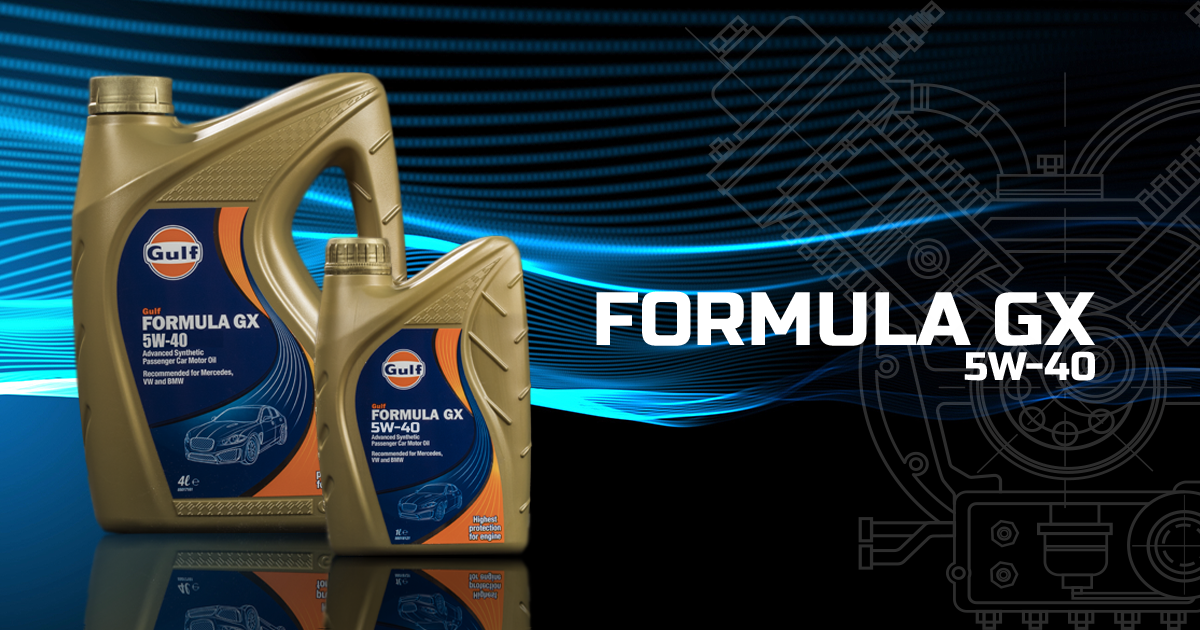 Gulf Formula GX 5w40 | გალფი